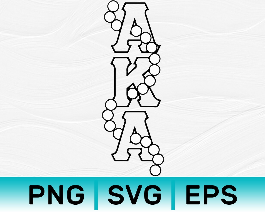 Aka Pearls Svg Alpha Kappa Alpha Svg Alpha Kappa Alpha - Etsy UK
