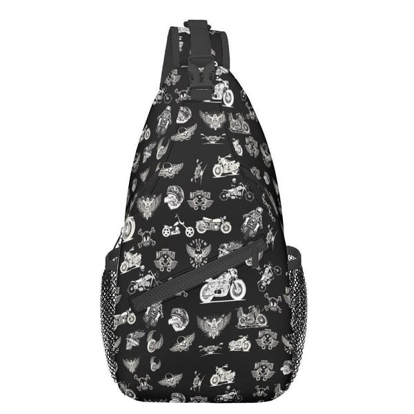 Motorcycle Chest Bag - Etsy