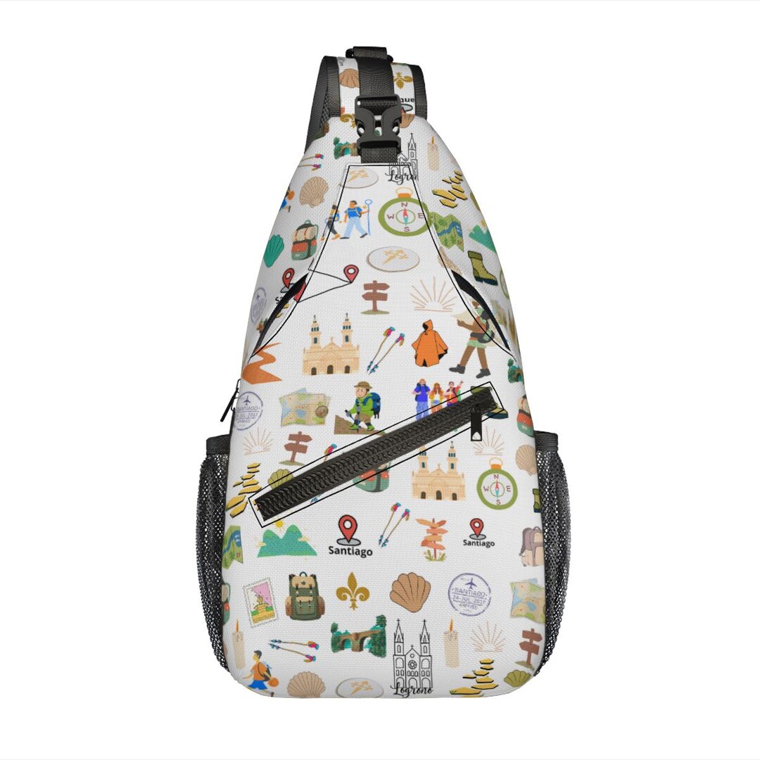 Pilgrim Back Pack Cross Body Bag - Travel Chest Sling Bag for Travelers ...