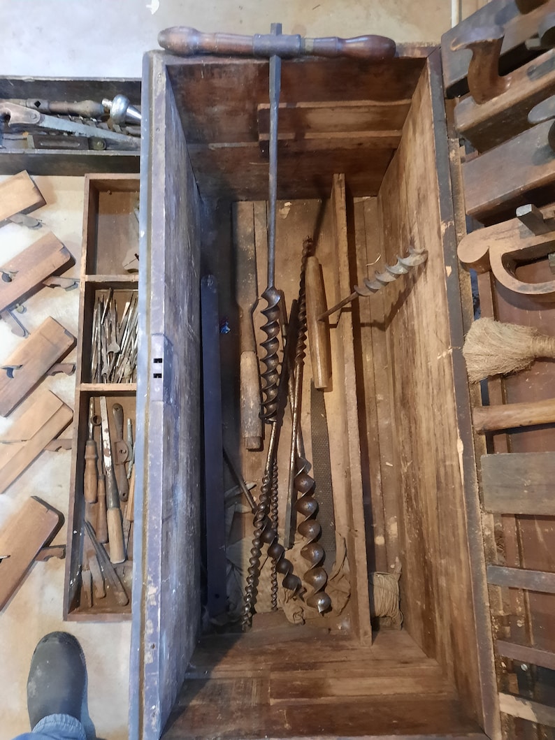 Vintage Woodworkers Tool Chest - Etsy