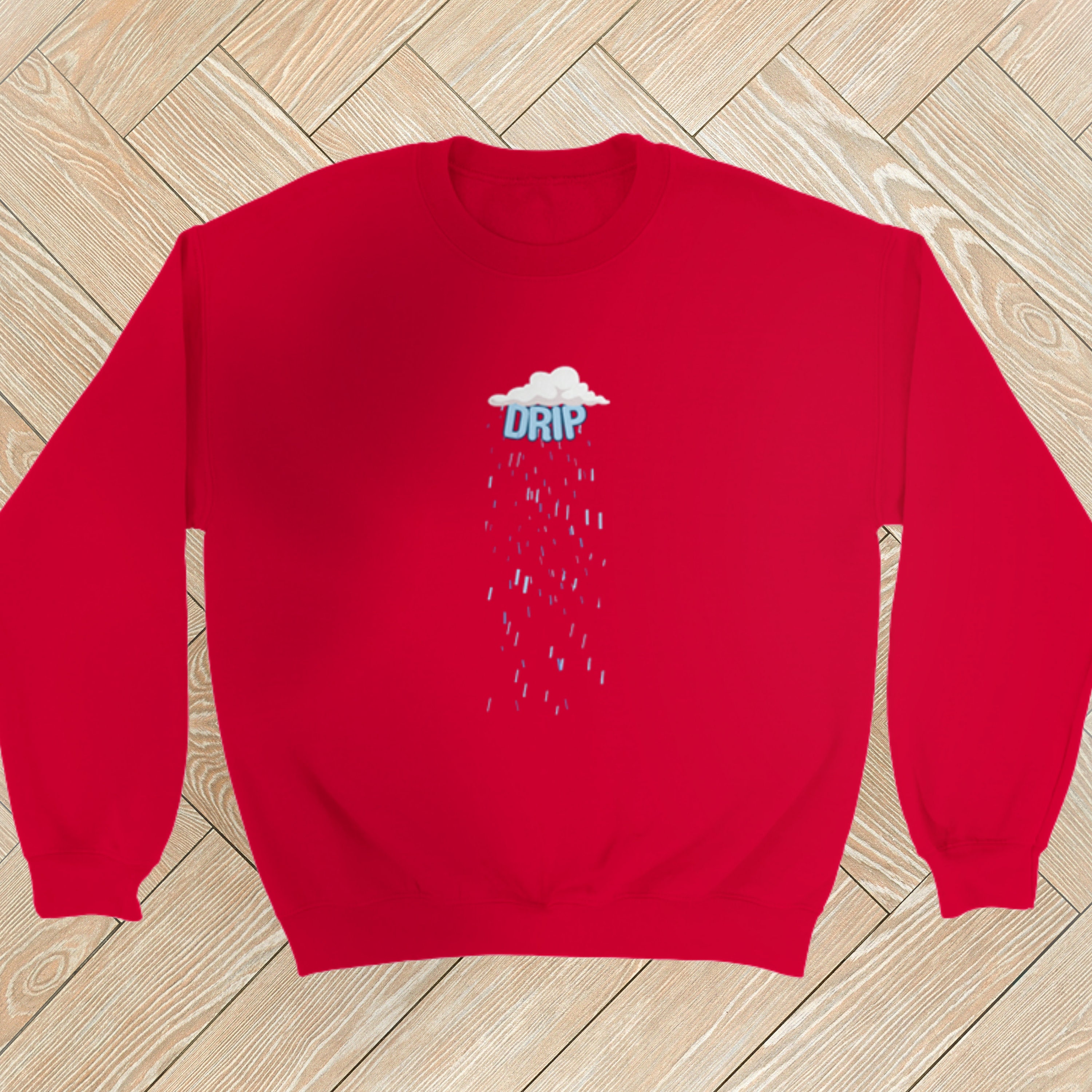 Drip Sweatshirt Swag Graphic Dripped Sweater Funny Jumper Y2k ...