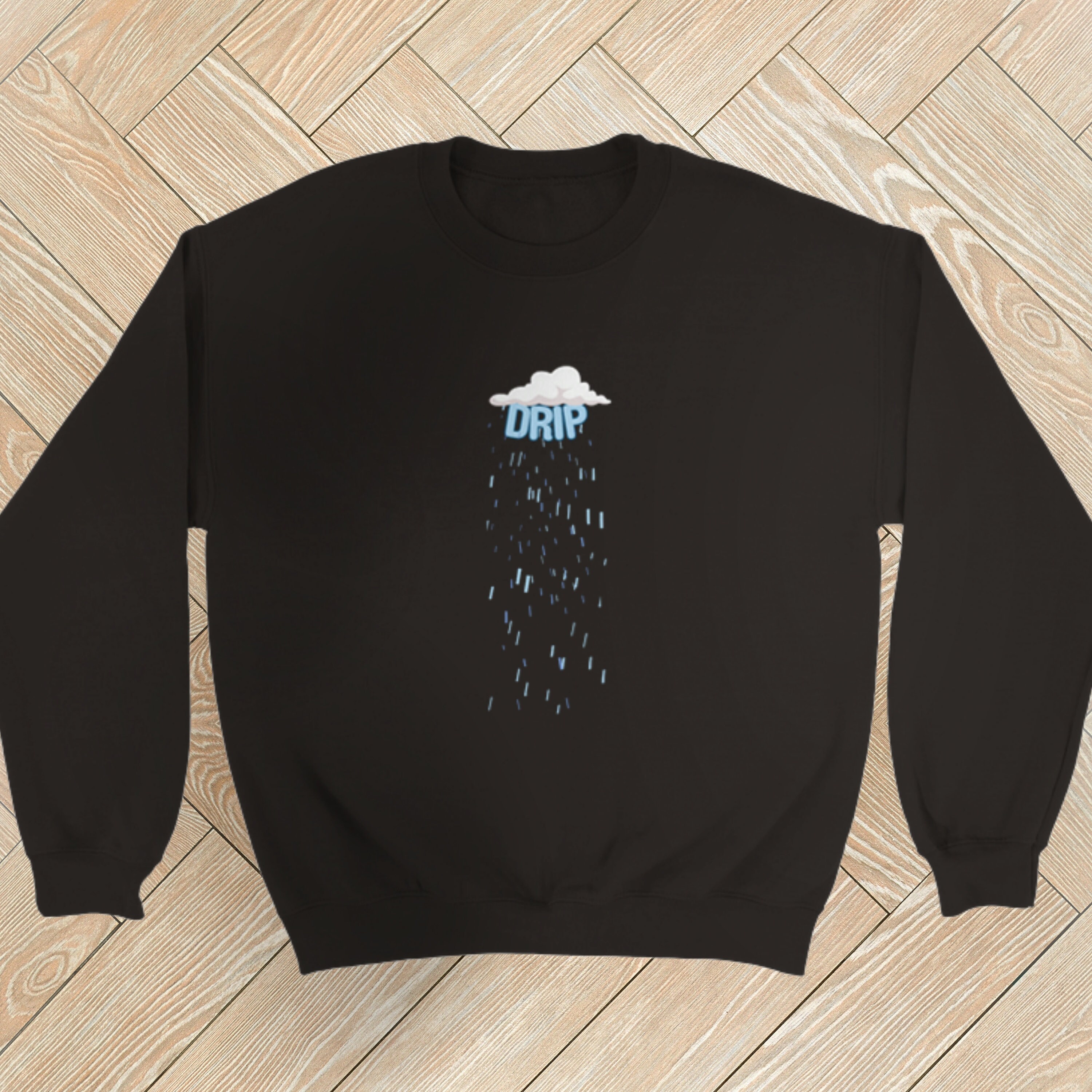 Drip Sweatshirt Swag Graphic Dripped Sweater Funny Jumper Y2k ...