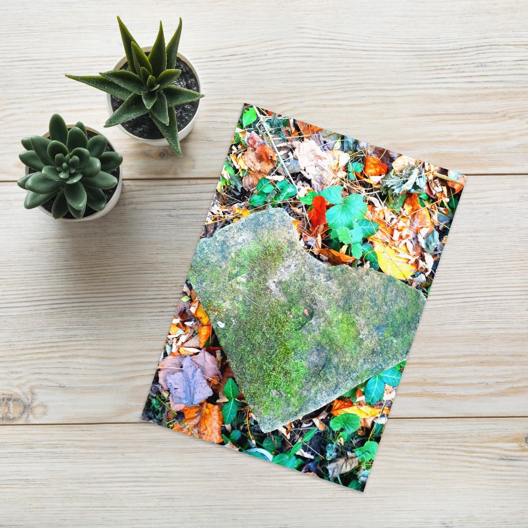 Thank You for Being My Rock Greeting Card/heart/valentines/friendship ...