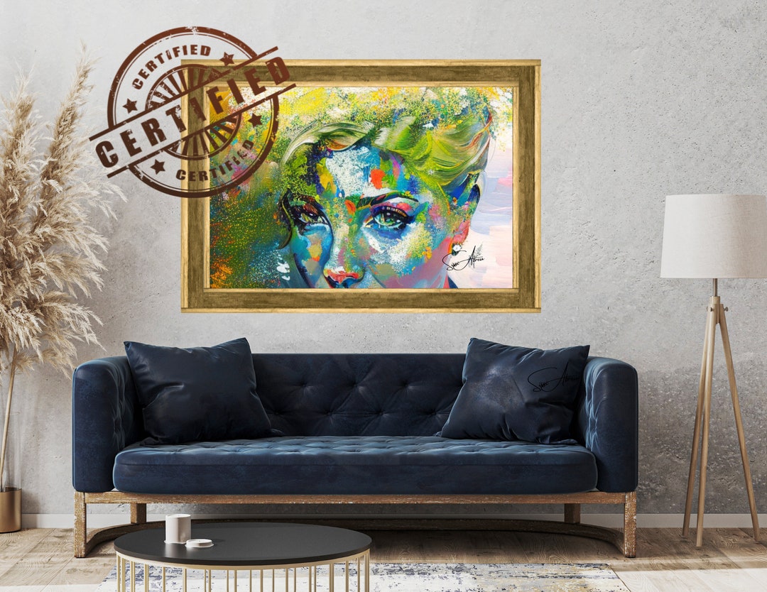 AI Oil Painting Inspired by an Original Photo Taken by Sissi - Etsy