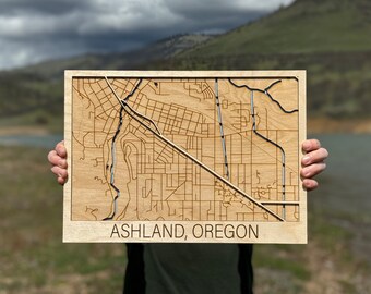 New York City Wood Map | 3D Laser Cut Map | 3D Map | Wood Map ...