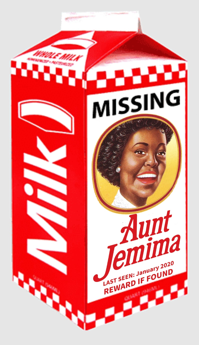 Have You Seen Me? - Aunt Jemima Vinyl Sticker Decal Weatherproof Funny ...