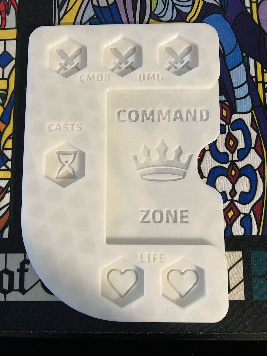 MTG Command Zone, Commander Card Holder, Trading Card, Unique Design Holder - Etsy