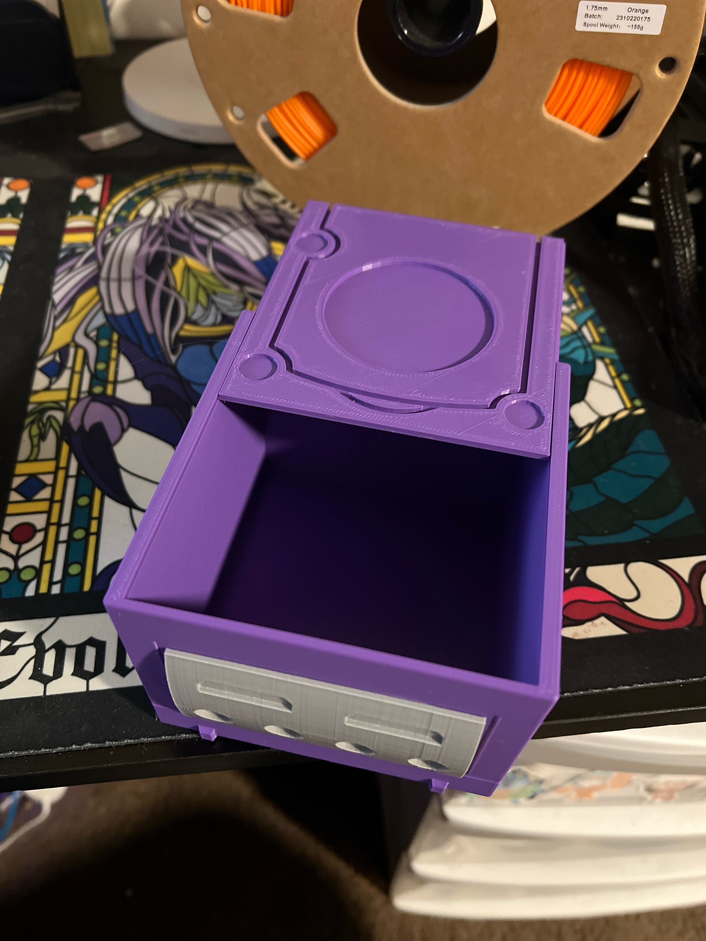 Gamecube MTG Commander Deck Box, Card Storage Case, Trading Card Holder ...