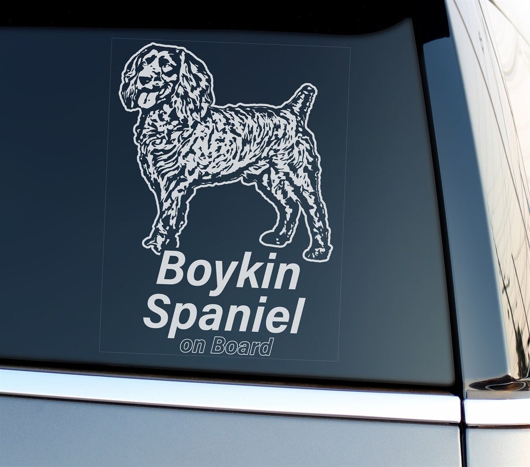 Boykin Spaniel Sticker Car Window Decal Boykin Spaniel Decal - Etsy