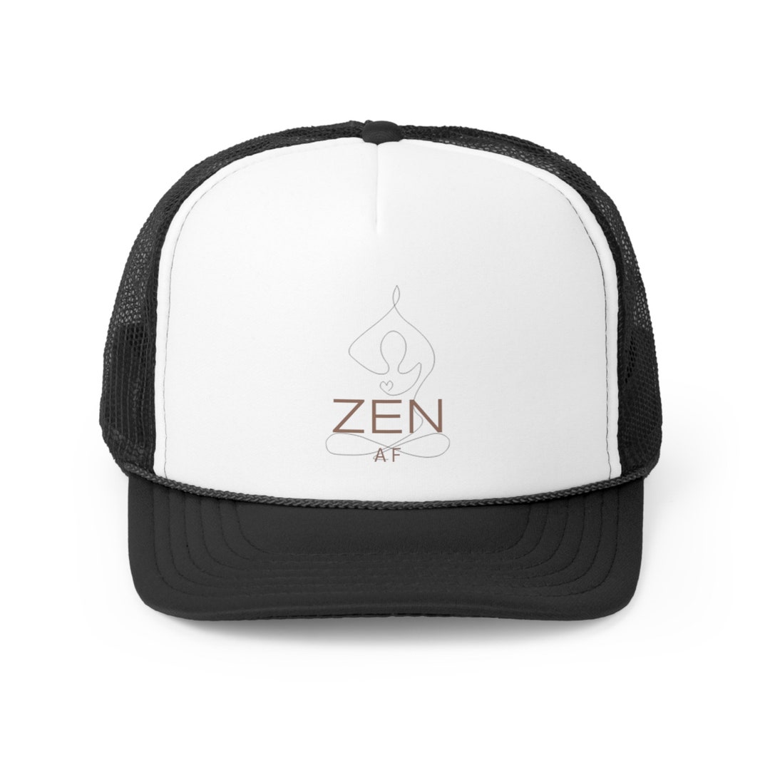 ZEN AF Trucker Cap. Attitude Speaks Louder Than Words. - Etsy
