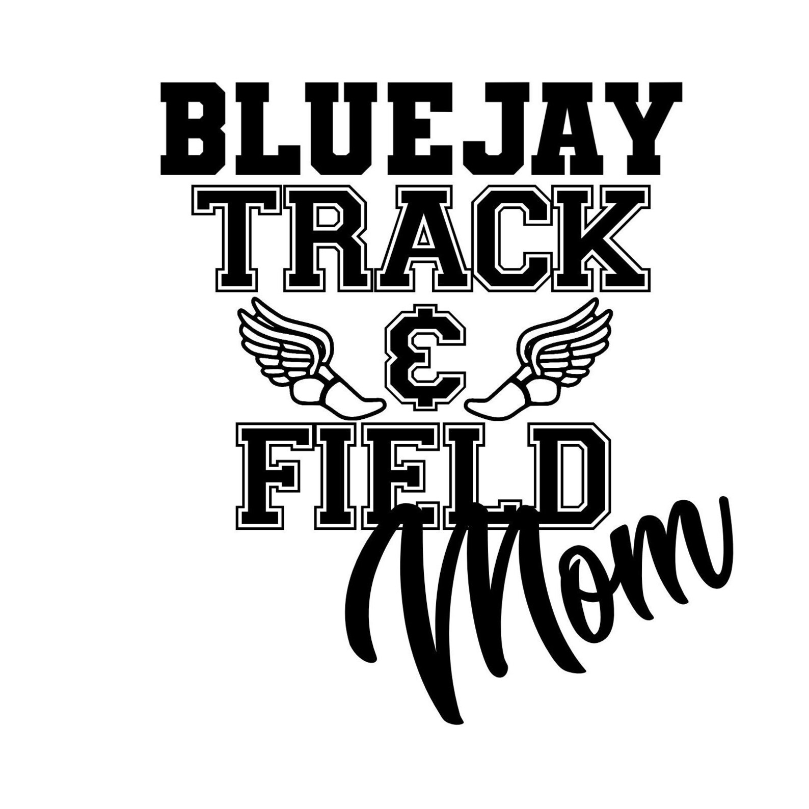 Personalized Track & Field SVG - Etsy