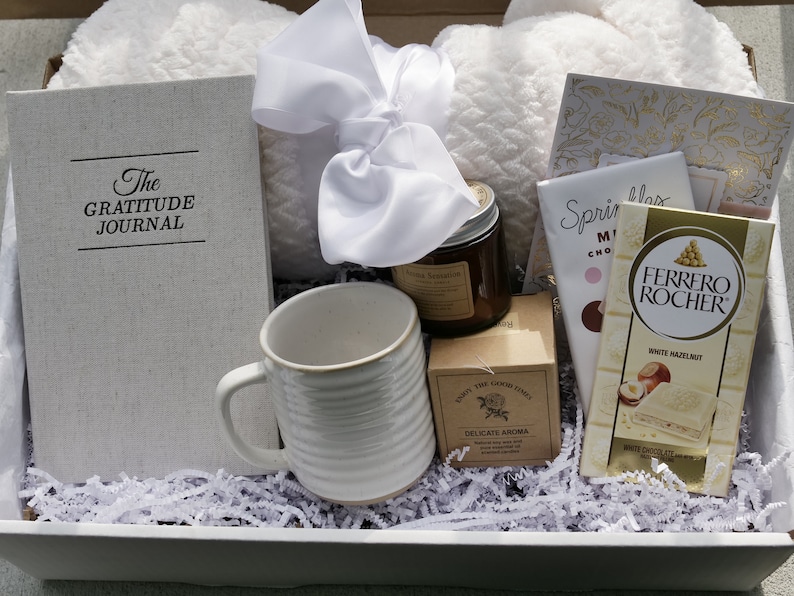 Stress Relief and Mental Health Self-care Box Gift for Her Hug in a Box ...