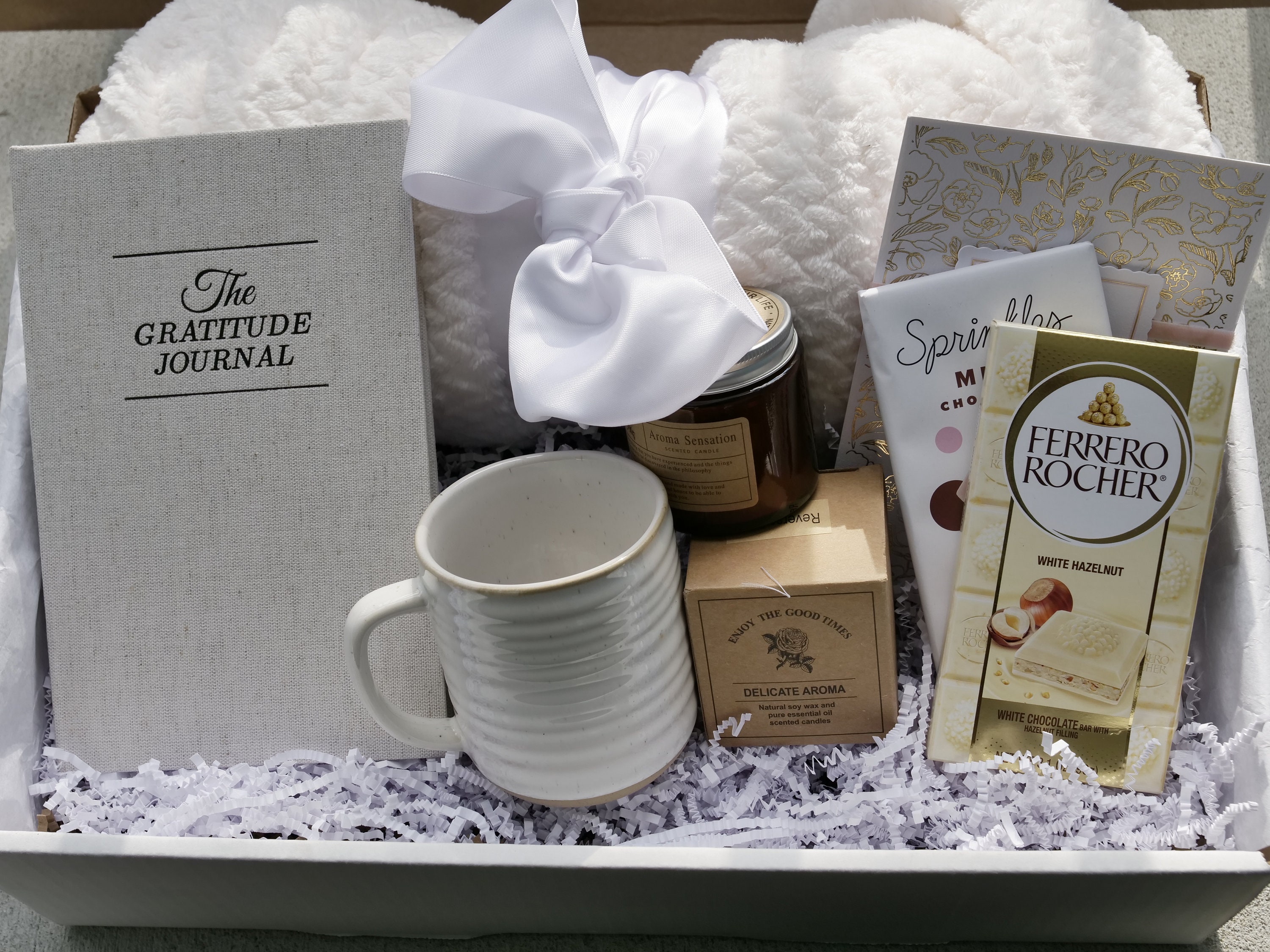 Stress Relief and Mental Health Self-care Box Gift for Her Hug in a Box ...