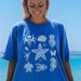 Under the Sea Comfort Colors Sea Animals Summer Beach Vacation Shirt ...