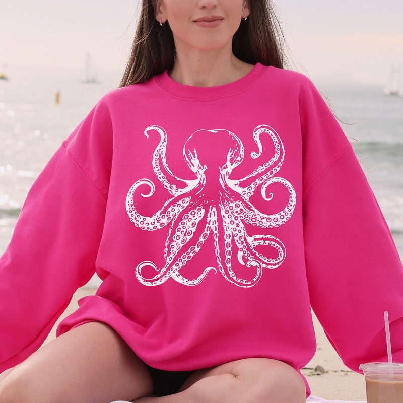Octopus Sweater - Etsy