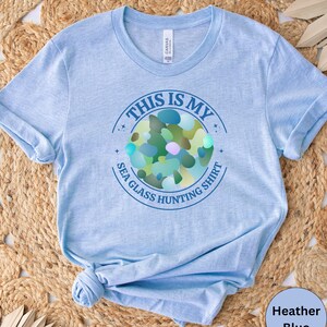 Sea Glass Shirt,this is My Sea Glass Hunting T Shirt,sea Glass Summer ...