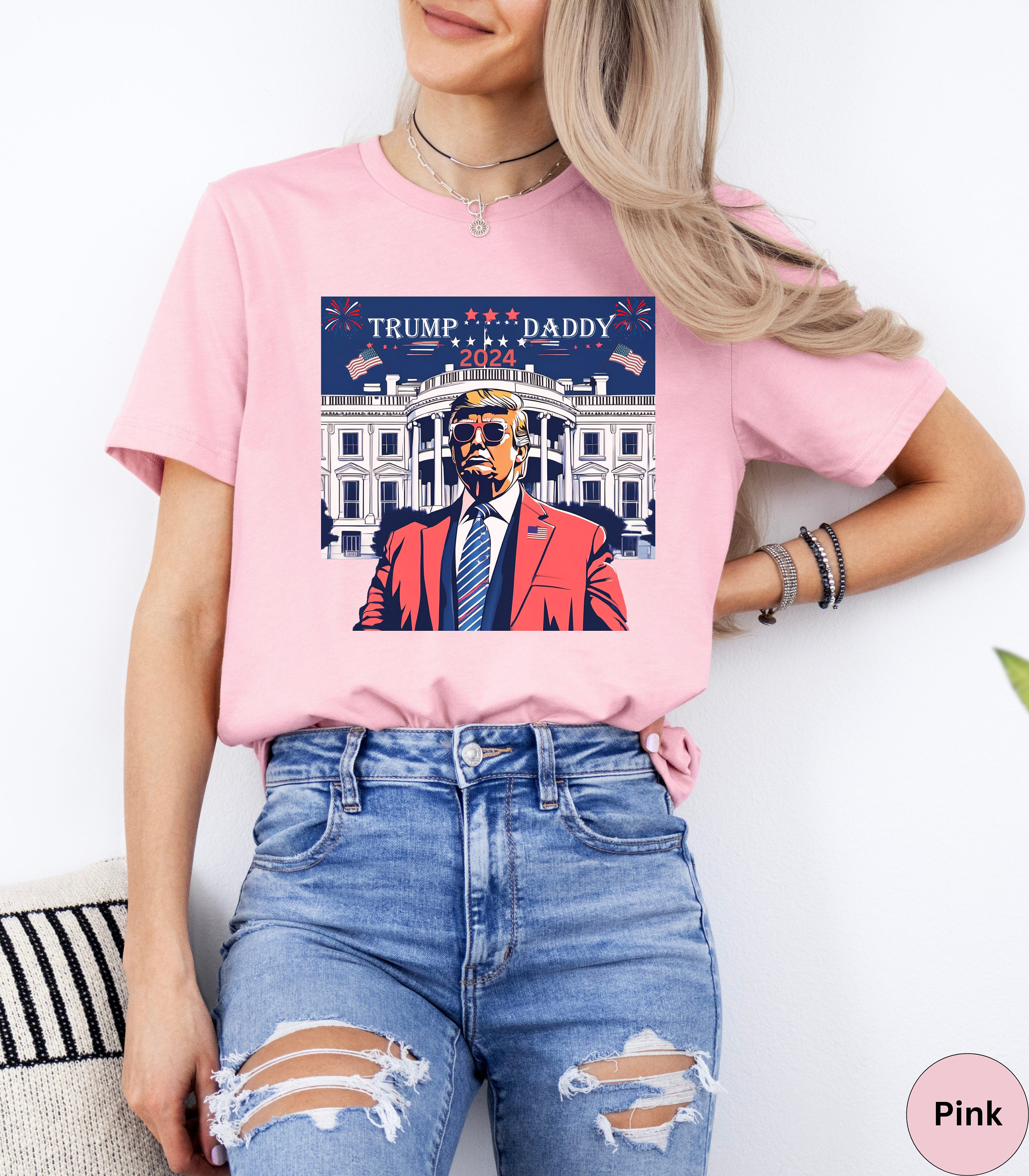 Trump 2024 Shirt,trump Daddy 2024 Tshirt,unisex Republican Shirt ...