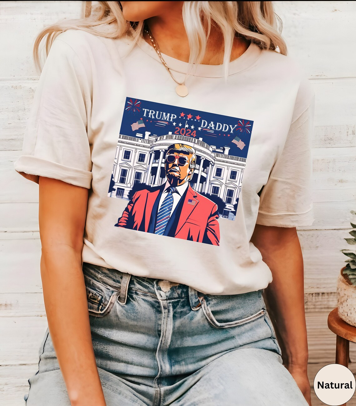 Trump 2024 Shirt,trump Daddy 2024 Tshirt,unisex Republican Shirt ...