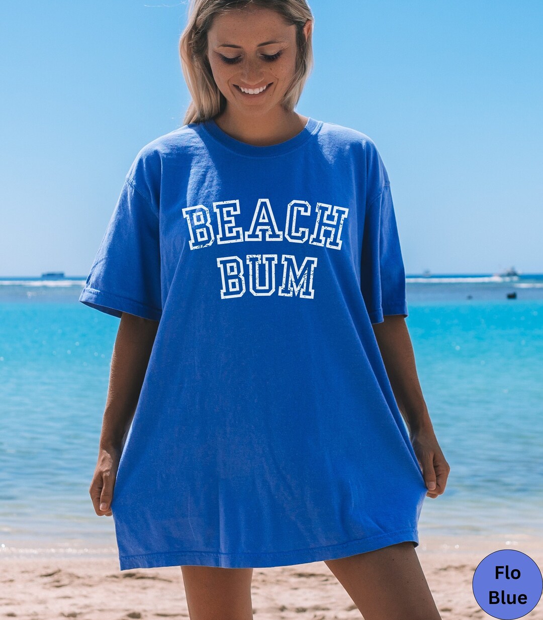 Beach Bum Summer Beach Vacation Comfort Colors Shirt,trendy Beachbum ...