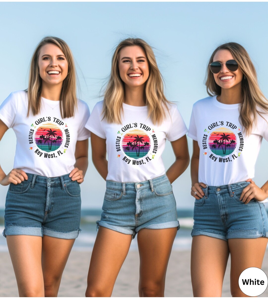 Custom Girls Trip Matching Personalized Shirts,girls Vacation Weekend ...