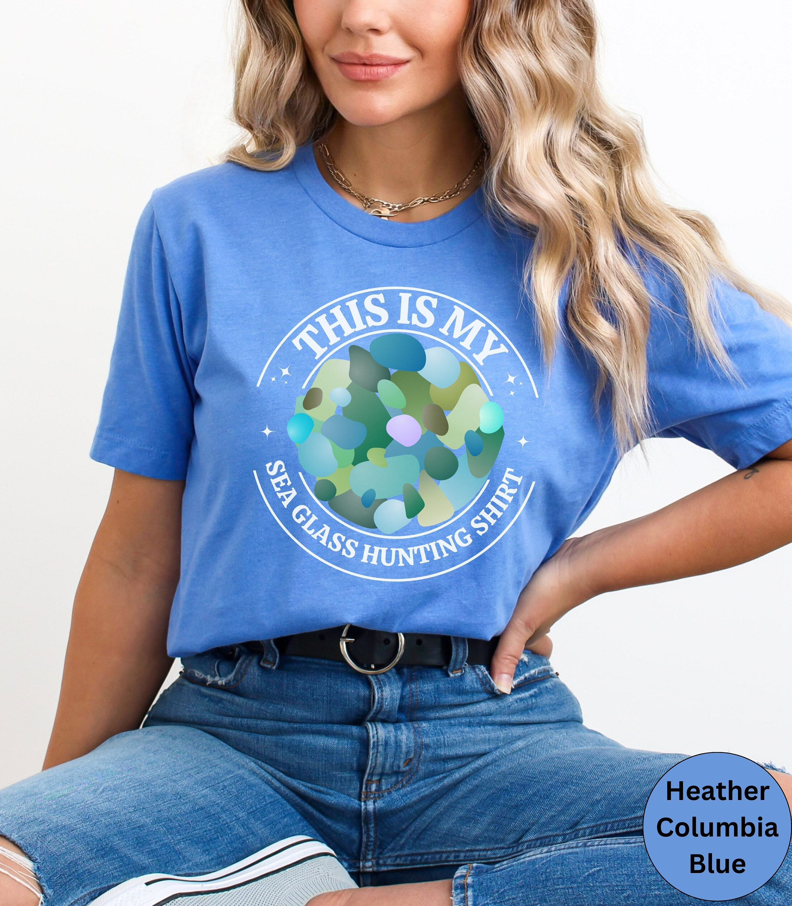 Sea Glass Shirt,this is My Sea Glass Hunting T Shirt,sea Glass Summer ...