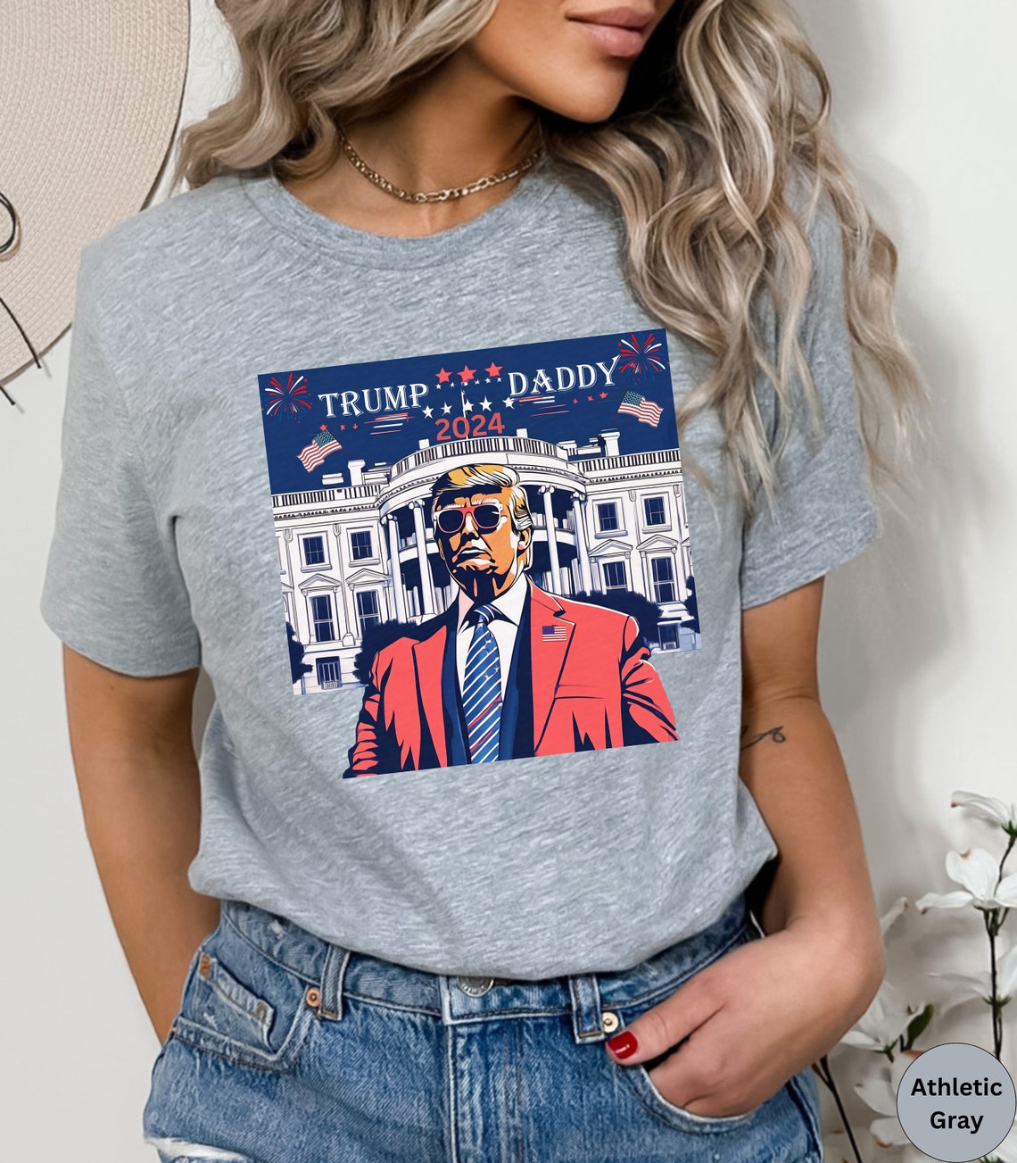 Trump 2024 Shirt,trump Daddy 2024 Tshirt,unisex Republican Shirt ...