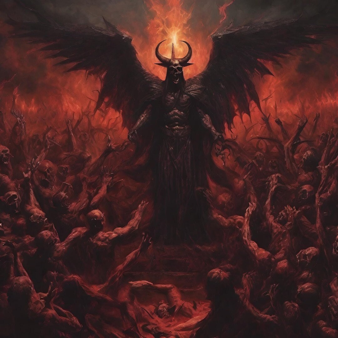 Demonic Poster - Etsy