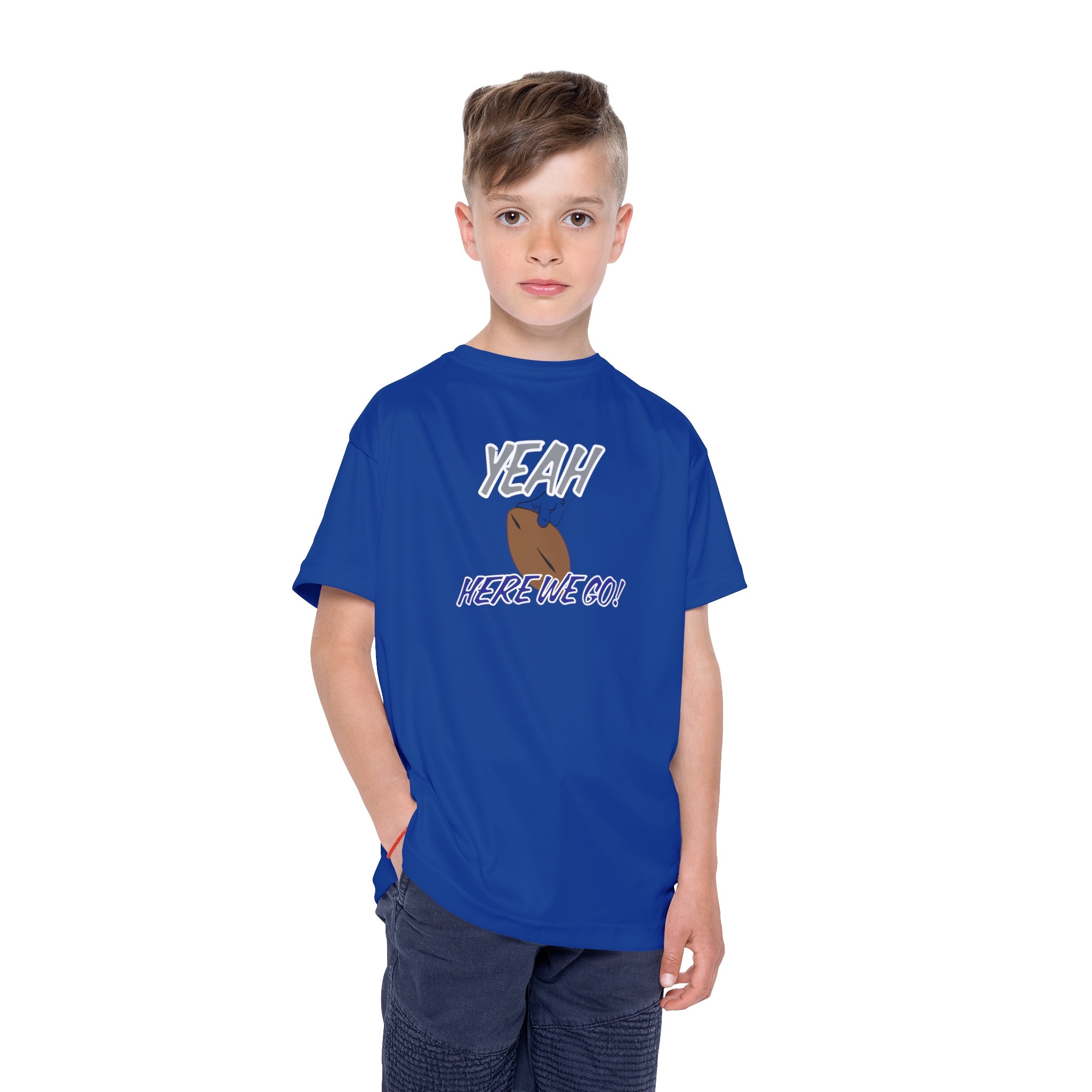 Yeah Here We Go kids Sports Jersey AOP Sk 537563653g - Etsy