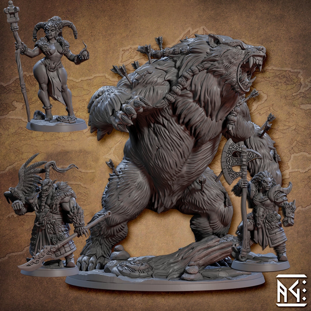 Heroes- Nomad Orr'ugs: March '23 Artisan Guild, 3 Unique Orc/ogre Tribe ...