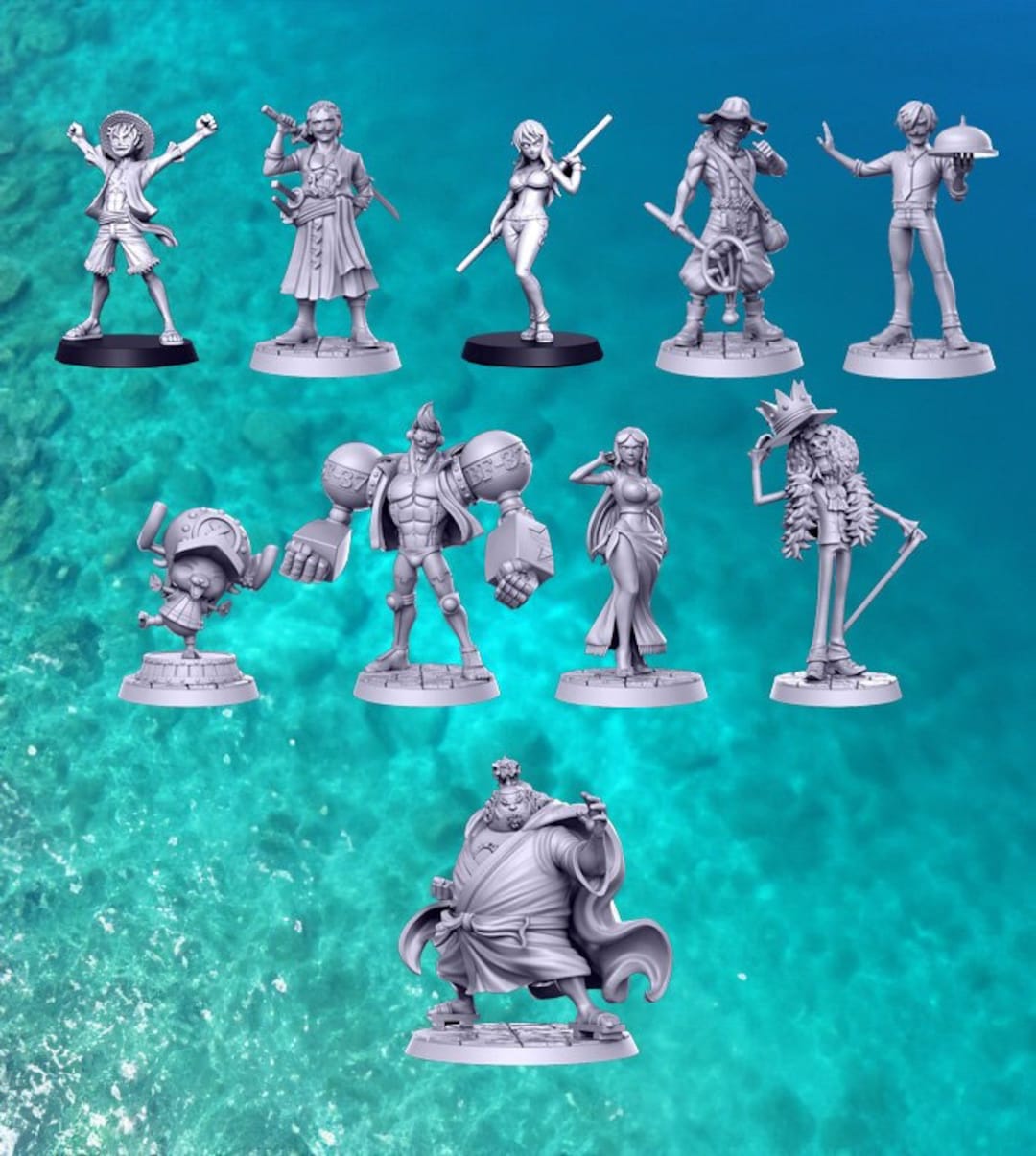 Quirky Pirate Crew- RN Estudio | Won Peace | Straw Hat | Bundle | DND ...