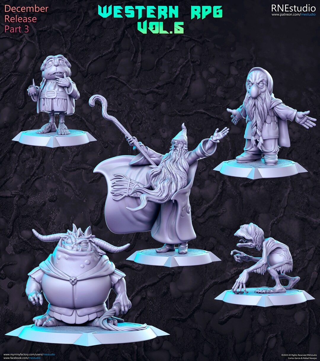 Halfling Cartoon Characters: RN Estudio | Hobbit | Old School | DND ...