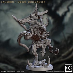 Cavroon, Gobor Bonedancer- Rise of the Beastmen: Oct '24 Artisan Guild ...