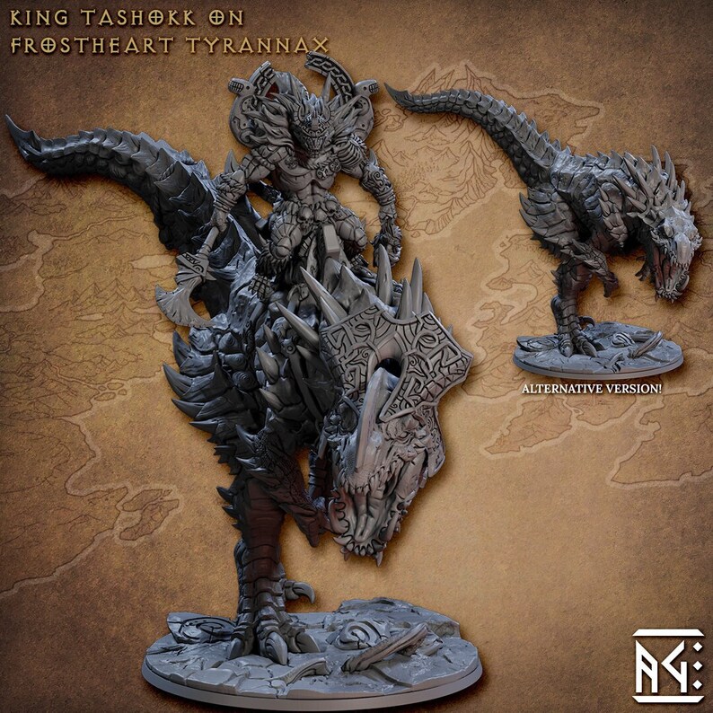 Tyrranax Frostheart Lizardmen: January 2023 Artisan Guild 45 Lizardfolk ...