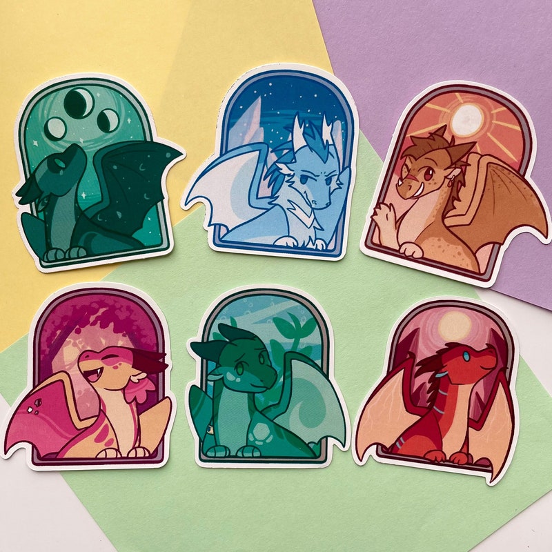 Wings of Fire Merch Stickers - Etsy