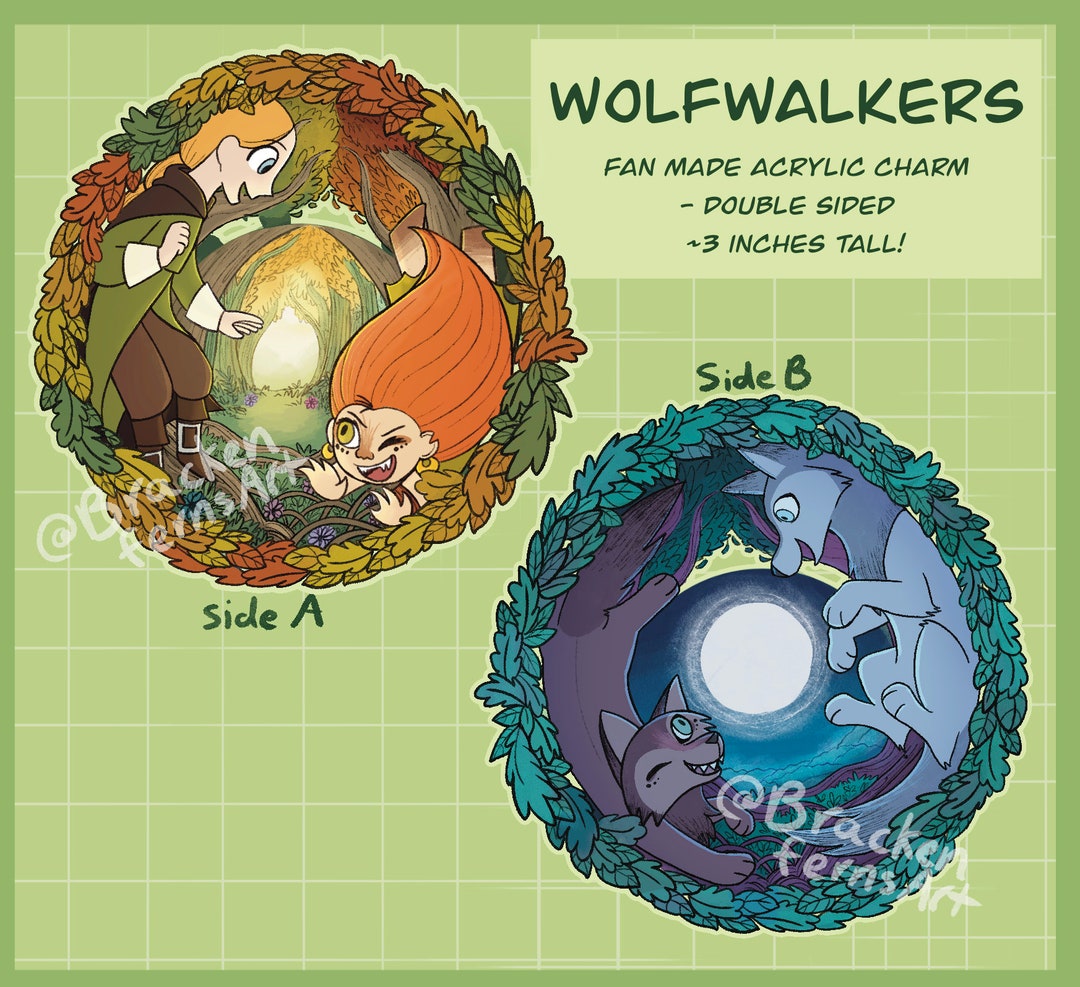 Wolfwalkers || Fanmade Double Sided Acrylic Charm - Etsy