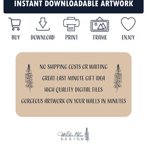 Muted Christmas Wall Decor Printable DIGITAL DOWNLOAD - Etsy