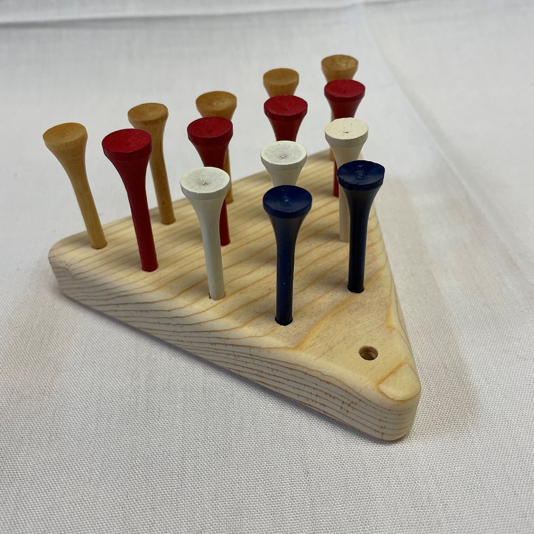 Wood Golf Tee Game - Etsy