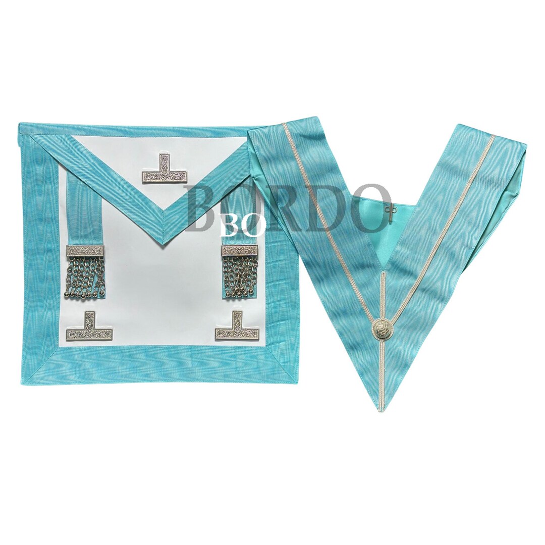 Masonic Regalia Set | Worshipful Master Apron & Leather Past Master ...