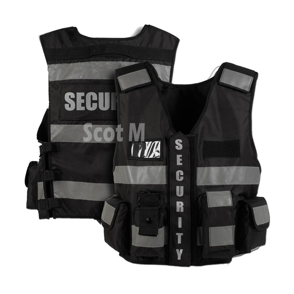 Tactical Security Vest Law Enforcement CCTV Dog Handler Tac Vest Police ...