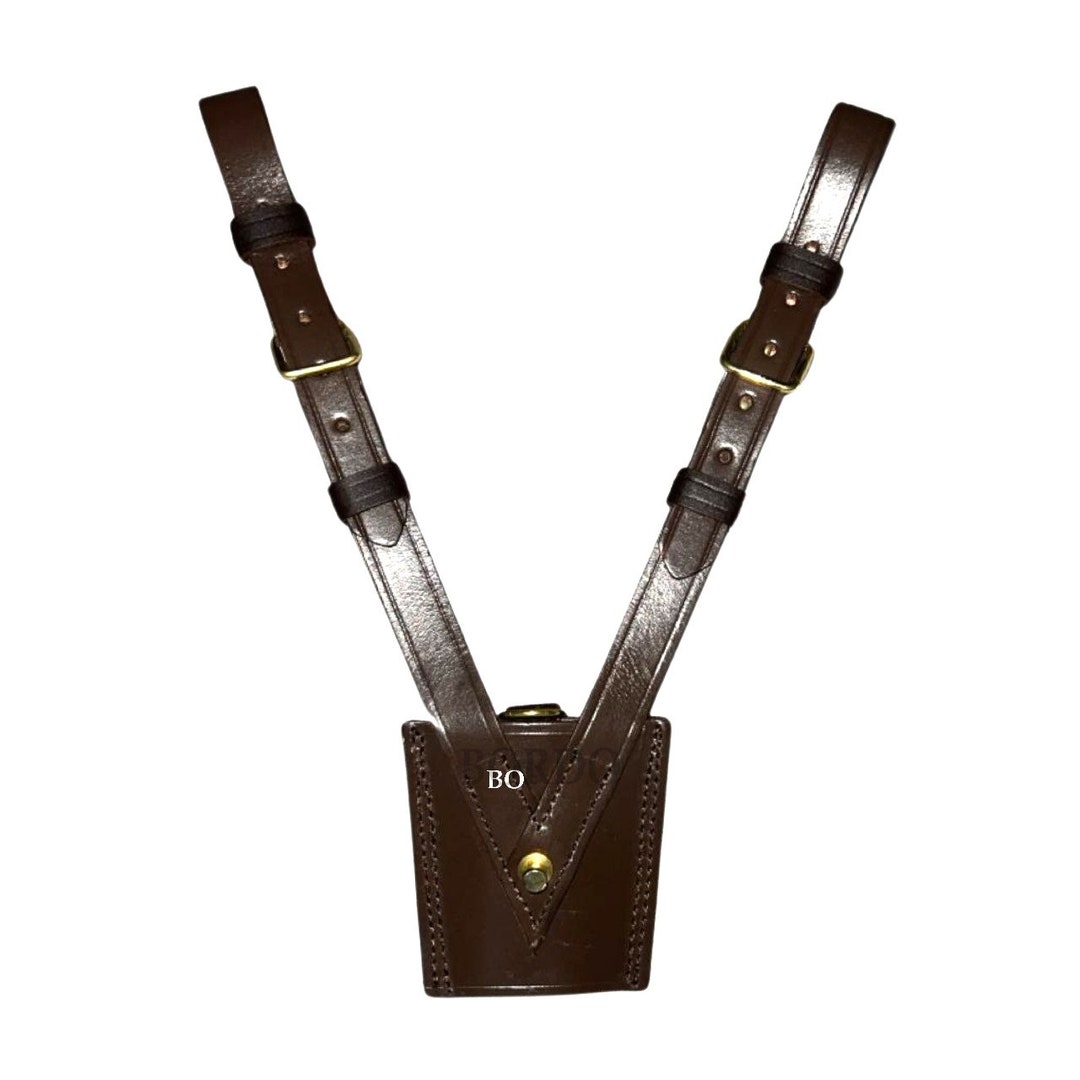 British Sam Browne Leather Sword Frog – Dark Brown - Etsy