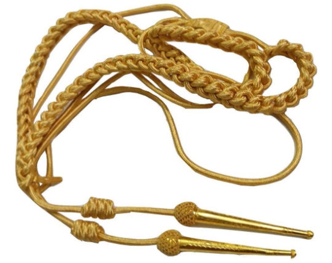 Golden Leather Epaulettes Edgy Shoulder Armor Shoulder Epaulet Laser ...