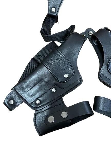 Custom Made Double Gun Leather Shoulder Holster for All Gun Model - Etsy