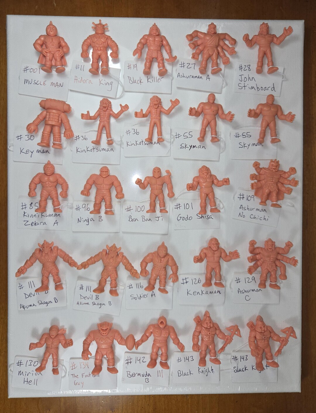 53 Vintage 1980's Muscle Men Figures - Etsy