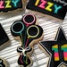 Neon Birthday Cookies 1 Dozen - Etsy