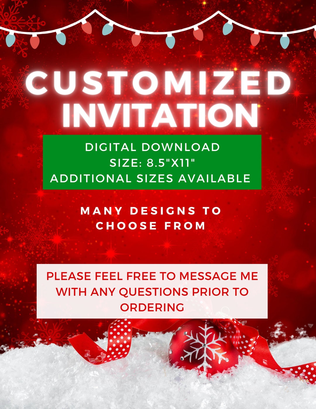 Unique Personalized Digital Invitations in English and Spanish ...