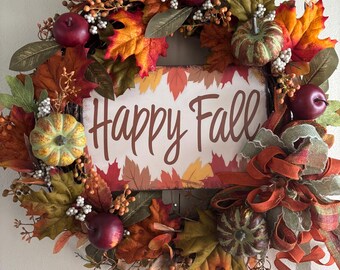 Fall Wreath - Etsy
