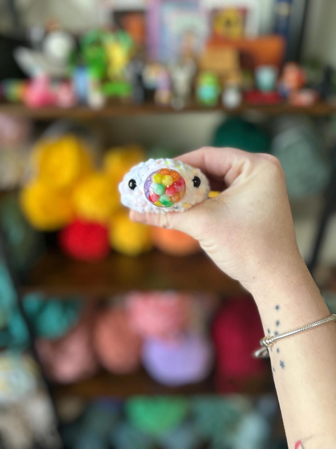 Squish Ball Stress Ball Crochet Fidget Toy - Etsy
