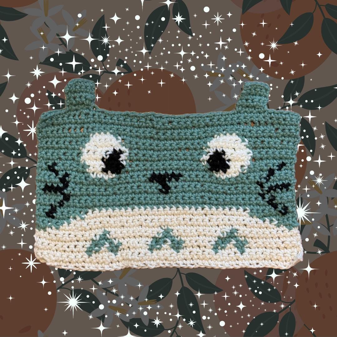 Totoro Crochet Tapestry - Etsy