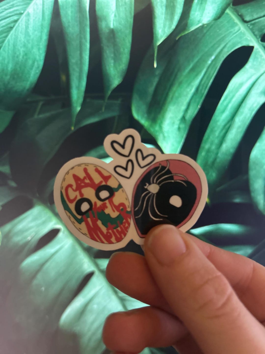 Coheed and Cambria Sister Spider and Call Your Mother Masks Sticker - Etsy