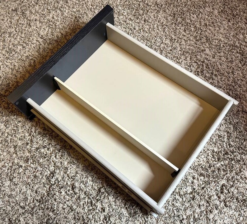 Adhesive Storage Divider Brackets, Custom Storage Organization, Peel ...